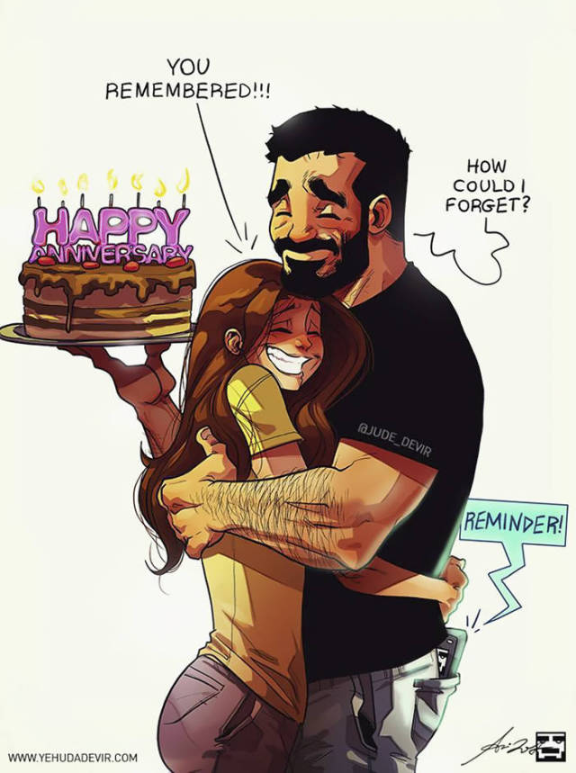 Yehuda Devir Creates Some Of The Most Relatable Drawings About