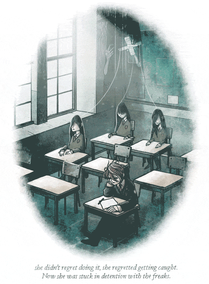 One-Shot Horror Stories That We Do Not Recommend Reading Alone (40 gifs ...