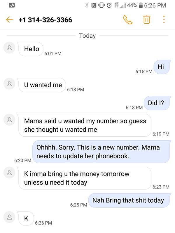 Wrong Number Texts That Went Wrong In A Number Of Ways (29 pics ...