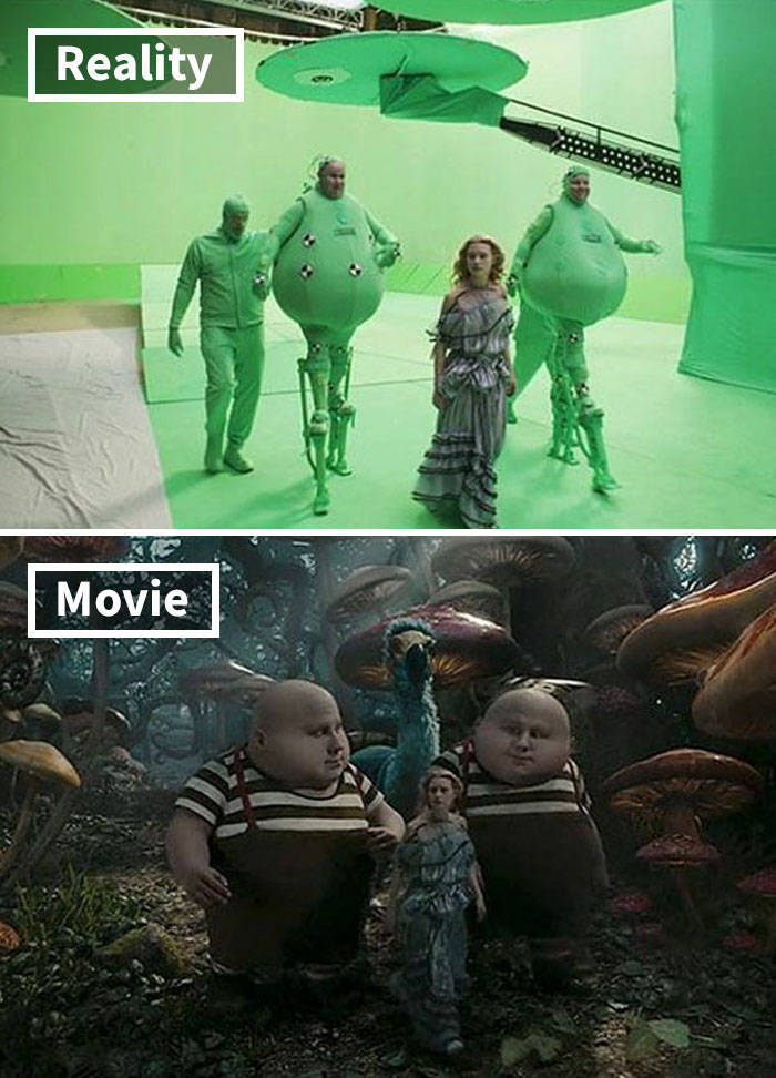 Instagram Account Shows Famous Movie Scenes Without All The CGI We See ...