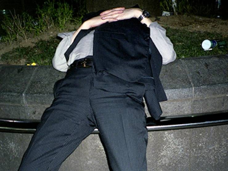 Japanese Businessmen Sleeping On The Streets Are A Testament To Japan’s ...
