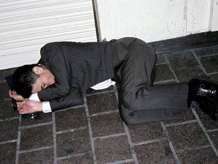 Japanese Businessmen Sleeping On The Streets Are A Testament To Japan’s ...