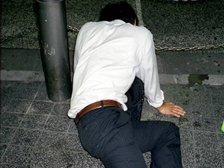 Japanese Businessmen Sleeping On The Streets Are A Testament To Japan’s ...