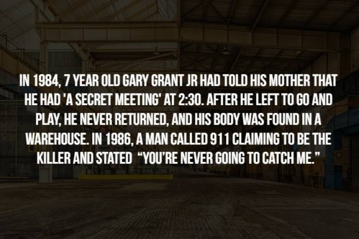 Facts About Unsolved Murders Are Even Creepier Than Usual (15 pics ... Facts About Unsolved Murders Are Even Creepier Than Usual (15 pics ...