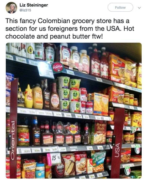 How Various Countries Present “American” Food In Local Supermarkets (10 ...