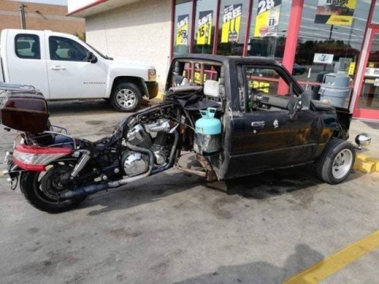 Redneck Fixes Look Weird, But At Least They Do The Job (29 pics + 1 gif ...