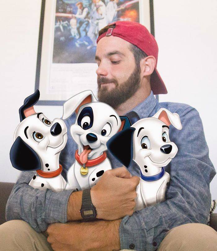 This Guy Is Hanging Out With Disney Characters In Real Life (30 pics ...