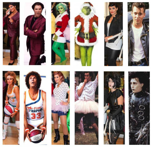 These Girls Love To Dress Up As The Same Actor, But In Different Roles ...