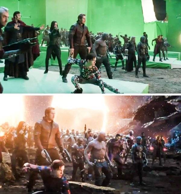 Take Your Dose Of CGI With These Behind-The-Scenes Shots (15 pics + 10 ...