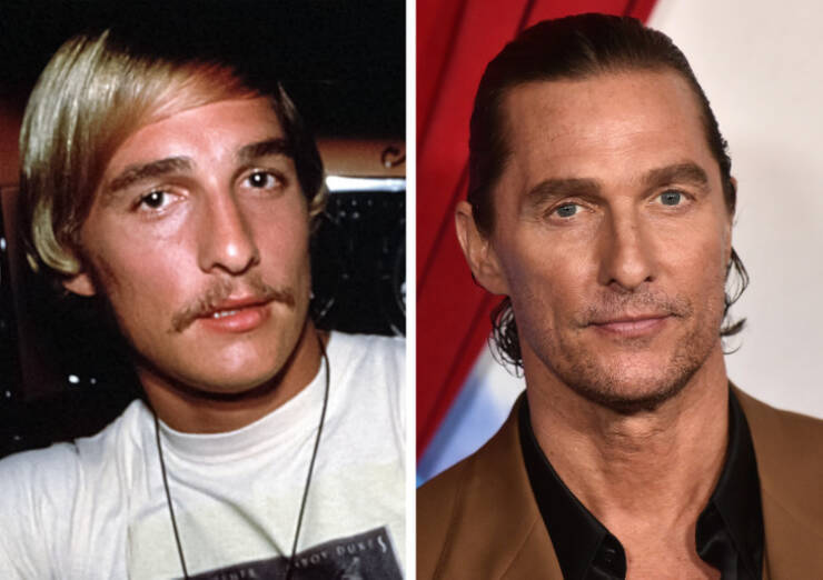 Famous Actors And Actresses In Their First Movie Role Vs These Days (15 ...
