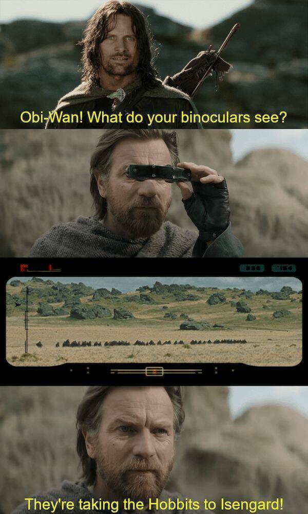 Prepare For A Galactic Quest With These Hilarious Star Wars And Lord Of ...