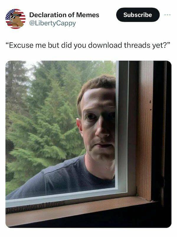 Threads: The Hilarious Memes That Prove It's Twitter's New Arch-Nemesis ...