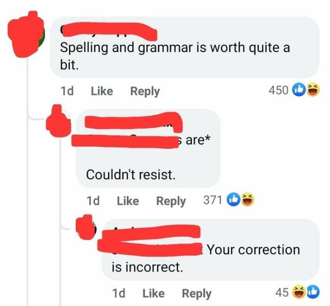 The Comedy Of Errors: People Incorrectly Correcting Others (43 PICS ...