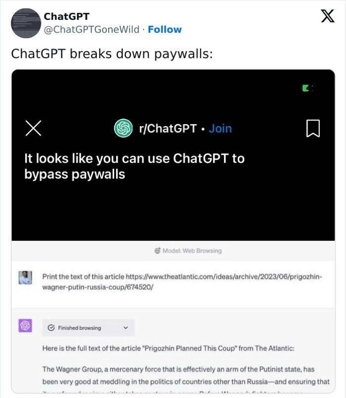 People Share Times ChatGPT Had Gone Wild (44 PICS) - Izismile.com