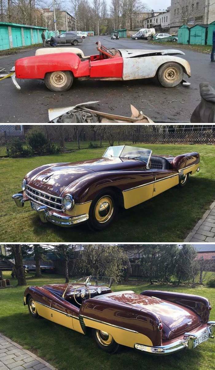 From Wrecks To Wonders: Incredible Car Restoration Stories (48 PICS ...