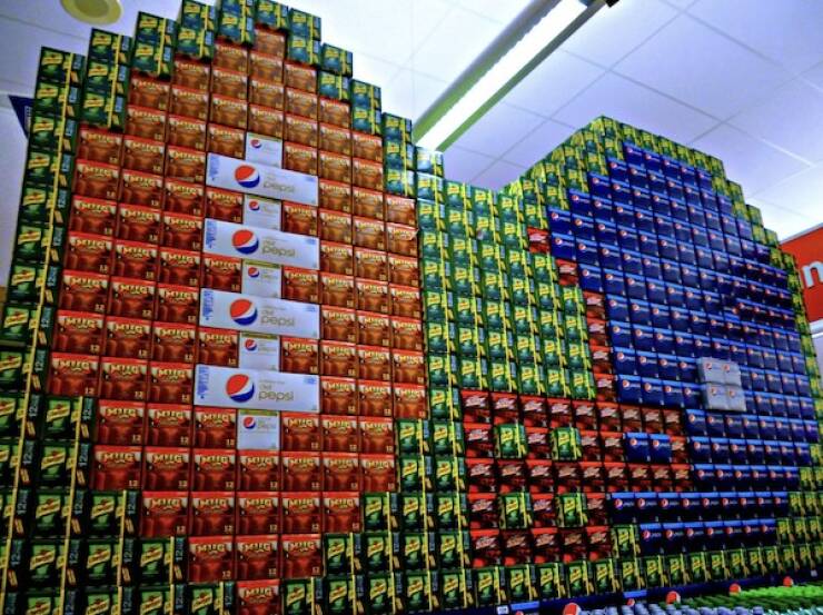 Soda Displays That Rival Fine Art (32 PICS) - Izismile.com