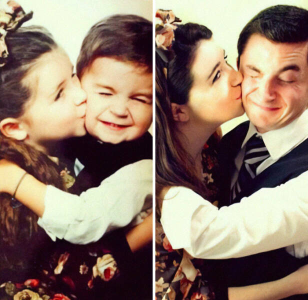 Heartwarming And Funny Recreated Photos (50 PICS) - Izismile.com