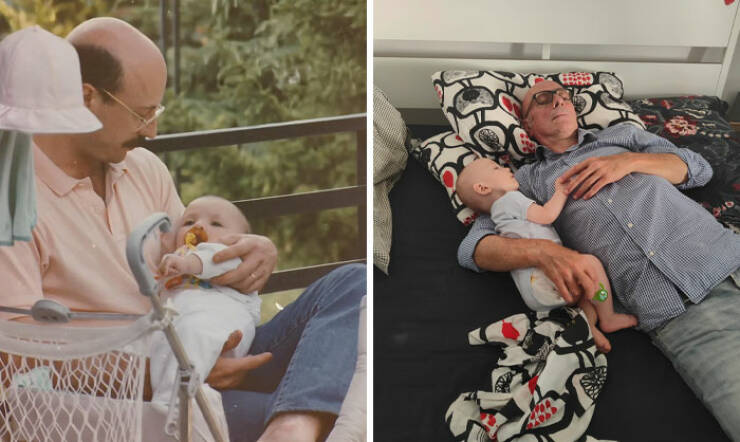 Heartwarming And Funny Recreated Photos (50 PICS) - Izismile.com