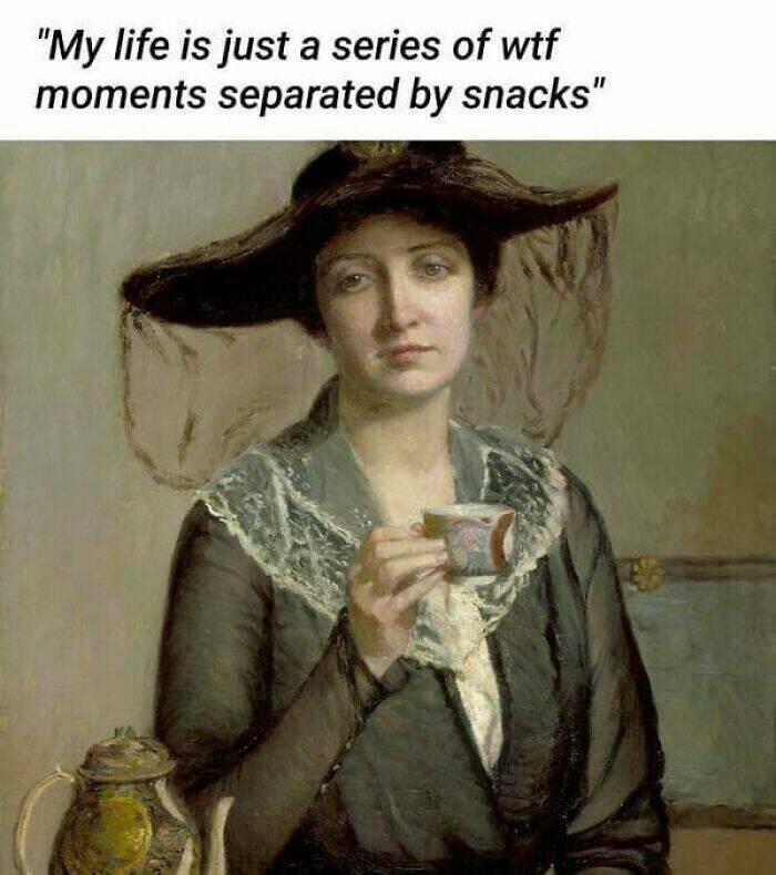 Relatable Art Memes For When You're Barely Holding It Together (50 PICS ...