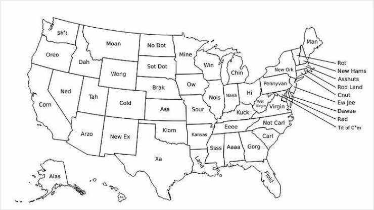 Hilariously Useless Maps You Never Knew You Needed (46 PICS) - Izismile.com