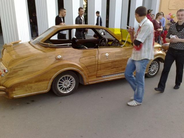 Wooden car (14 pics) - Izismile.com