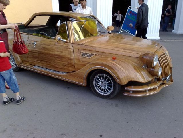 Wooden car (14 pics) - Izismile.com
