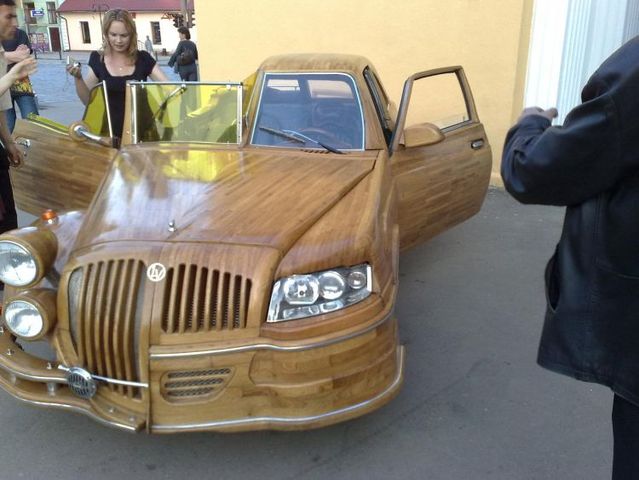 Wooden car (14 pics) - Izismile.com