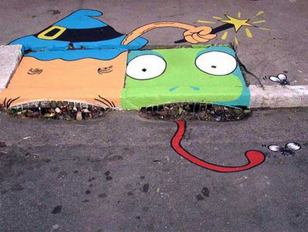 Funny street art (22 pics) - Izismile.com