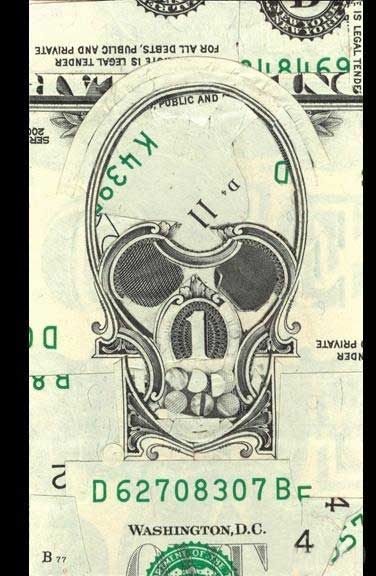 Creative collages of one-dollar bills from Mark Wagner (31 pics ...