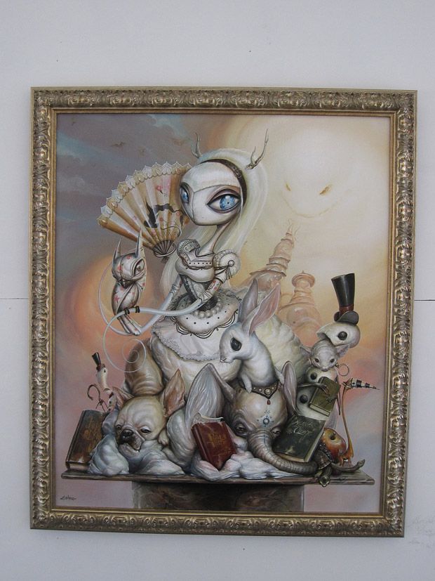 Live painting exhibition of Greg Simkins aka Craola at Gallery 1988 in ...