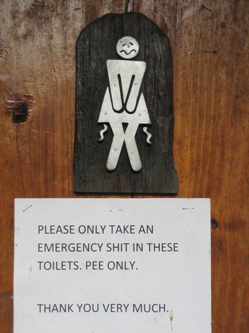 Humorous and unclear toilet signs or directions (20 pics) - Izismile.com