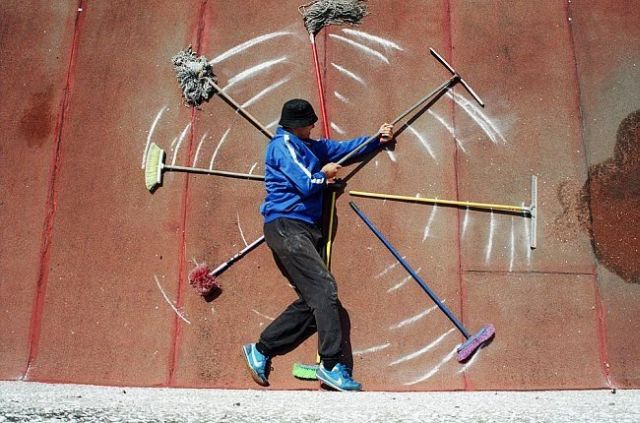 When Graffiti Art comes alive (13 pics) - Izismile.com