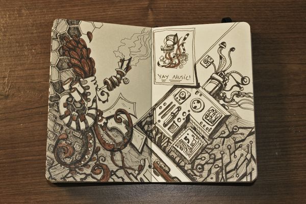 Cool sketchbook by Michael Murdock (15 pics) - Izismile.com