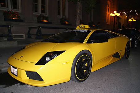 Interesting taxi cabs. Personally, I have never seen something like ...