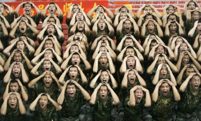 Funny Chinese soldiers (12 pics) - Izismile.com