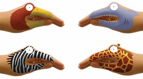 Drawing animals on hands (6 pics) - Izismile.com