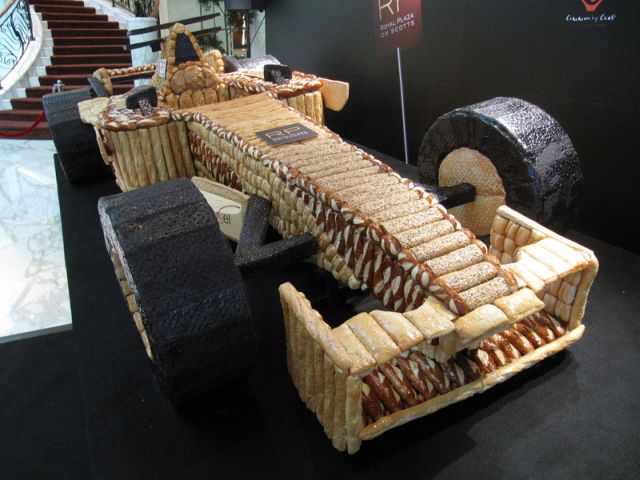 Formula 1 car made from…bread (6 pics) - Izismile.com