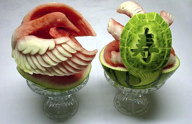 Watermelon carvings (14 pics) - Izismile.com