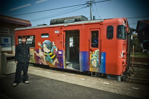 Japanese painted train wagons (33 pics) - Izismile.com