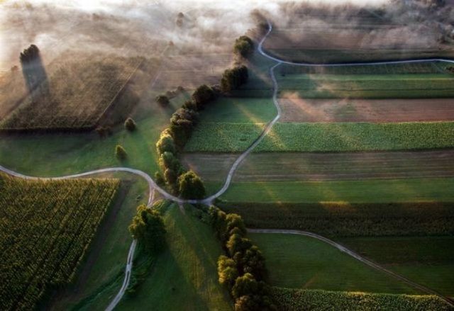 Beautiful landscapes from above (27 pics) - Izismile.com