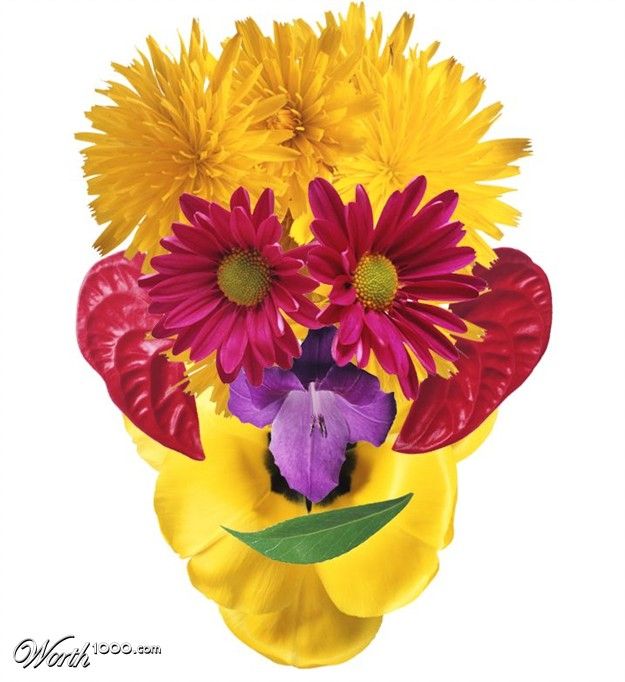 Photomontages with Flowers (37 pics) - Izismile.com