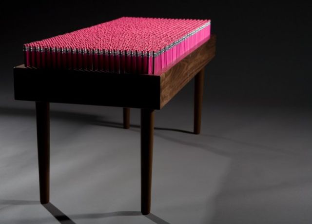 Pencil Bench (6 pics) - Izismile.com