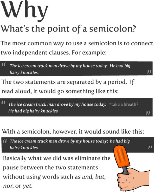 How To Use A Semicolon 9 Pics Izismile