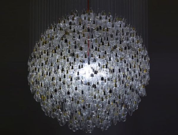 Great Light Bulb Chandelier (7 pics) - Izismile.com