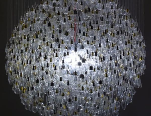 Great Light Bulb Chandelier (7 pics) - Izismile.com