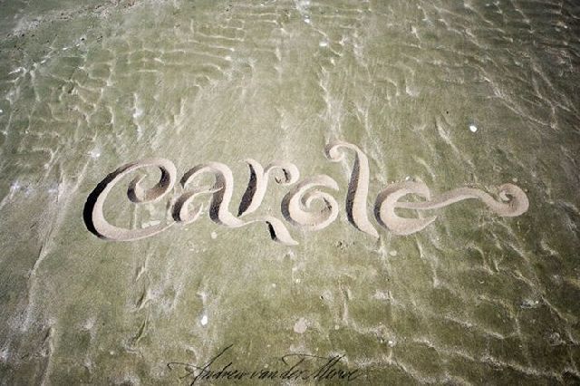 Beautiful Calligraphy Art on the Sand (32 pics) - Izismile.com