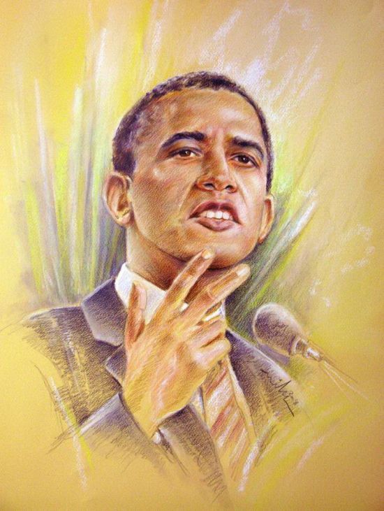 Obama Drawings (23 pics) - Izismile.com