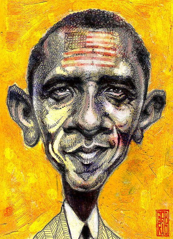 Obama Drawings (23 pics) - Izismile.com