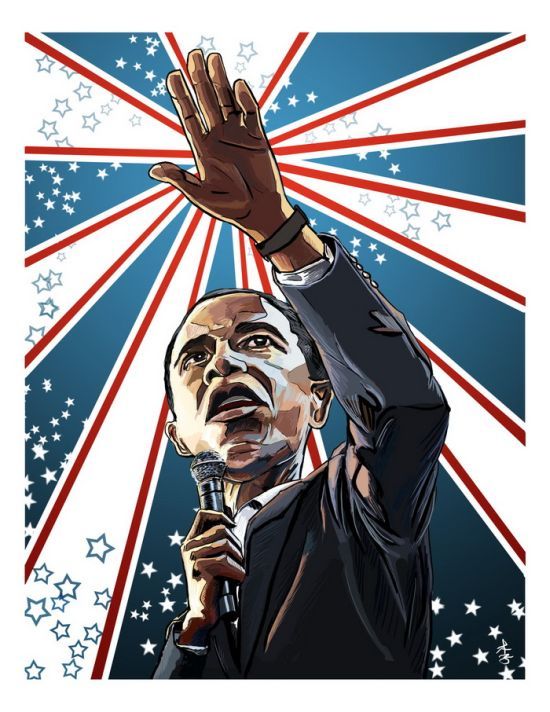 Obama Drawings (23 pics) - Izismile.com