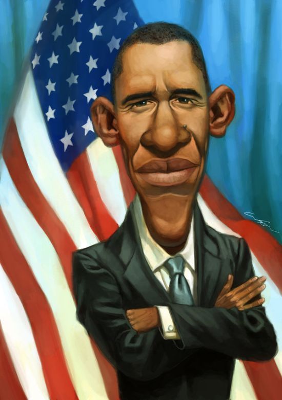 Obama Drawings (23 pics) - Izismile.com